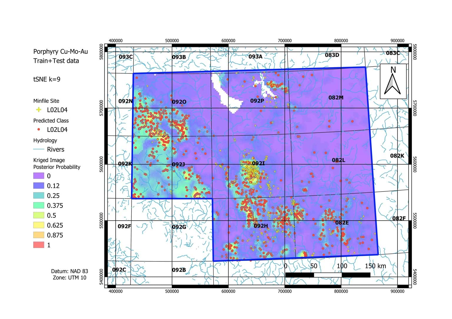 Machine learning for mineral prospectivity mapping